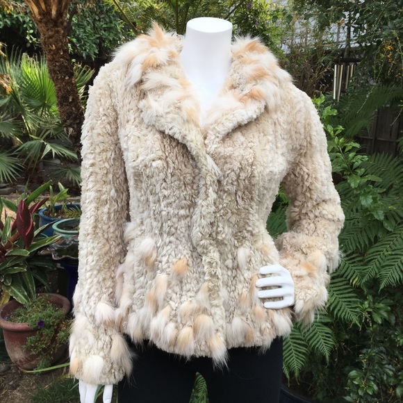 MT Beauty | Jackets & Coats | Lamb Shearling Tufted Rabbit Jacket ...